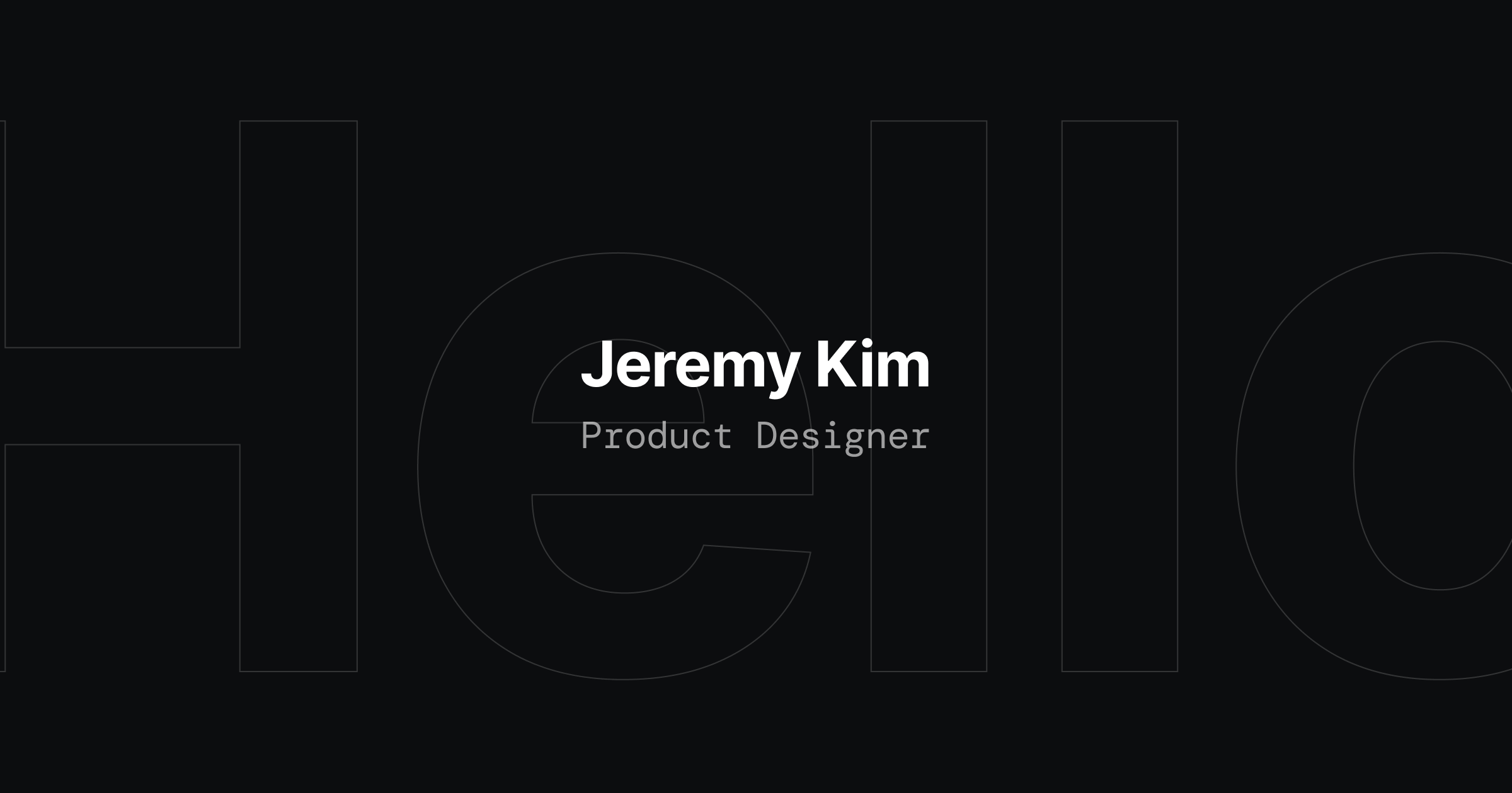 Jeremy Kim